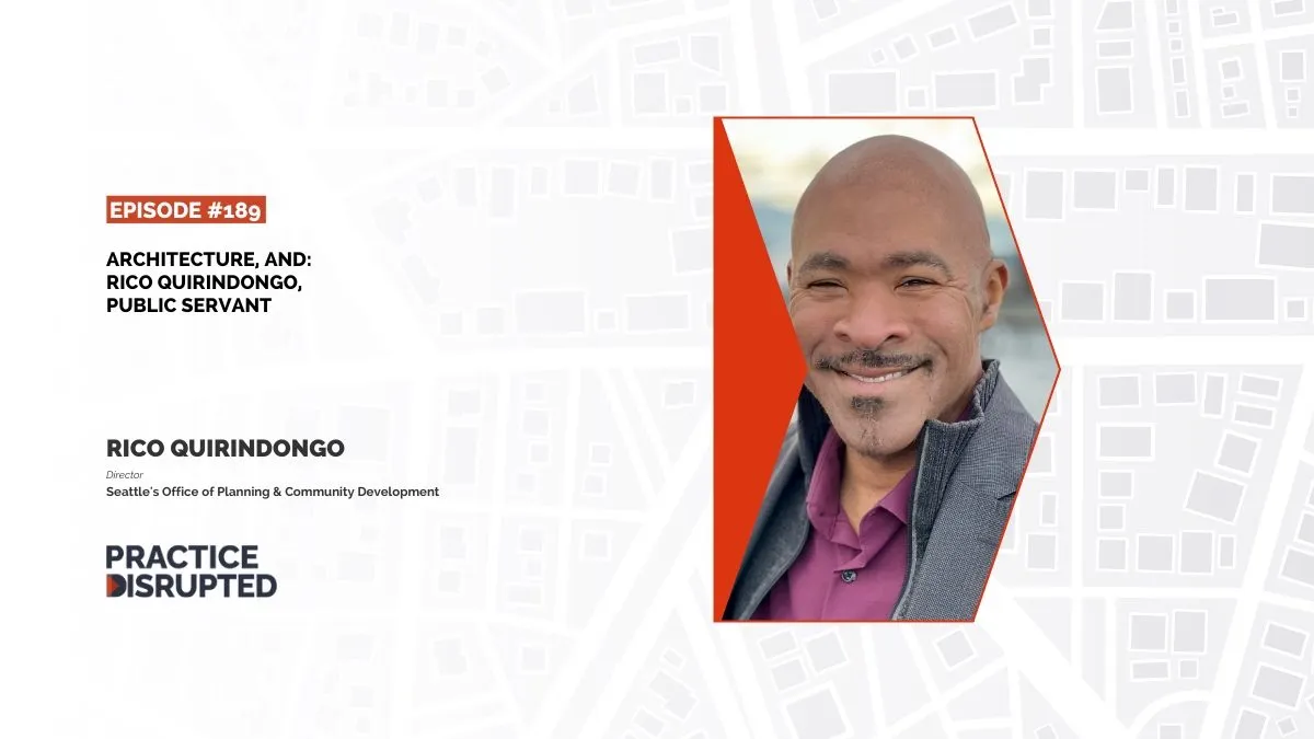 [189] Architecture, And: Rico Quirindongo, Public Servant